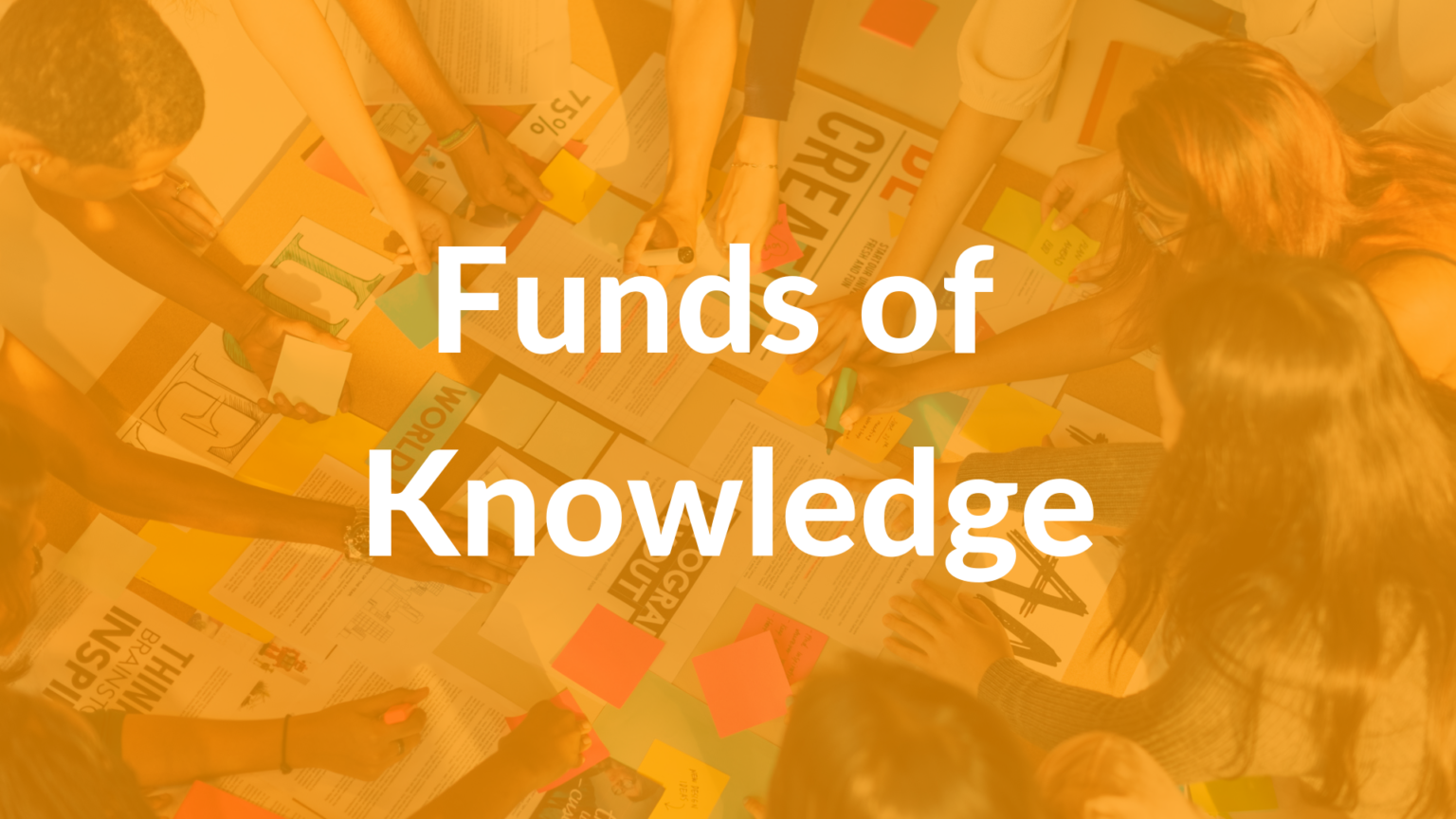 Funds of Knowledge for the Classroom - Gwangju News